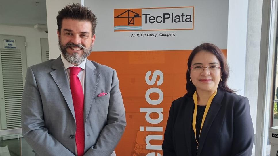 PH Ambassador to Argentina visits TecPlata | ICTSI PH Ambassador to Argentina visits TecPlata | ICTSI